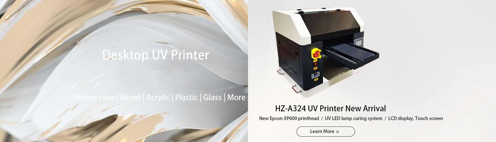 A3 UV printer banner