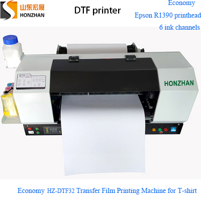 HZ-DTF32 Affordable DTF Printer A3 with 1pc Epson R1390 printhead